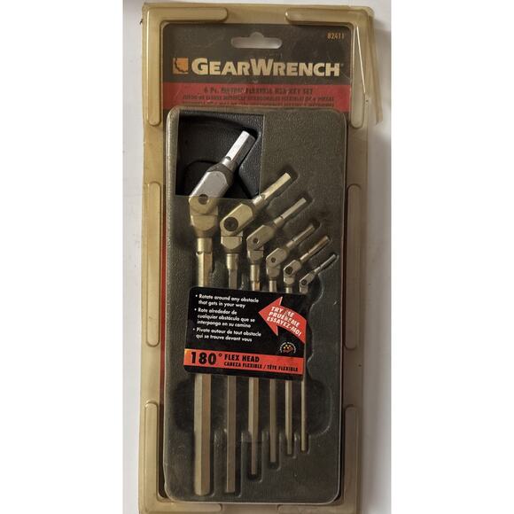 GearWrench | Other | Gearwrench Tools Nos 8241 6pc Metric Flexible Hex ...
